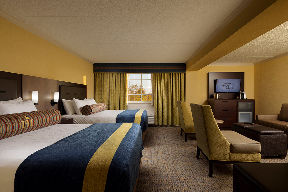 Hershey Lodge Guest Rooms and Corridors - Diversified Design